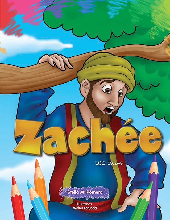 LIVRE A COLORIER ZACHEE